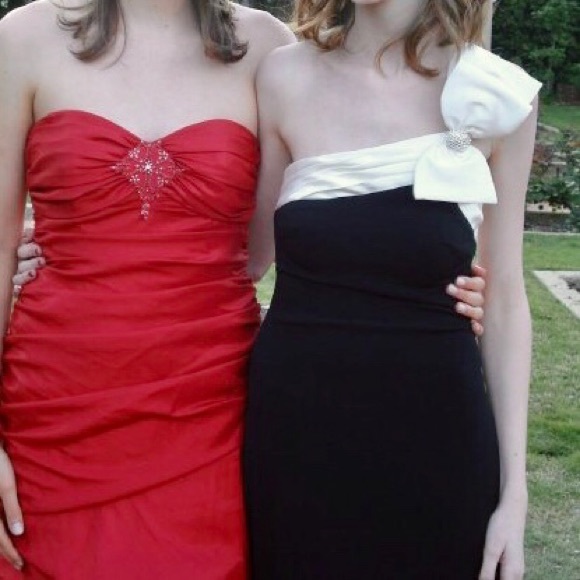 Cache | Dresses | Cache Formal Dress With Oversized Bow | Poshmark